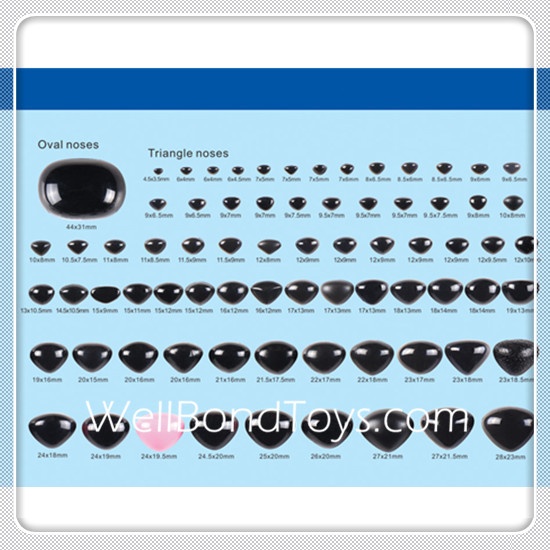 plastic doll noses,craft nose,toy noses
